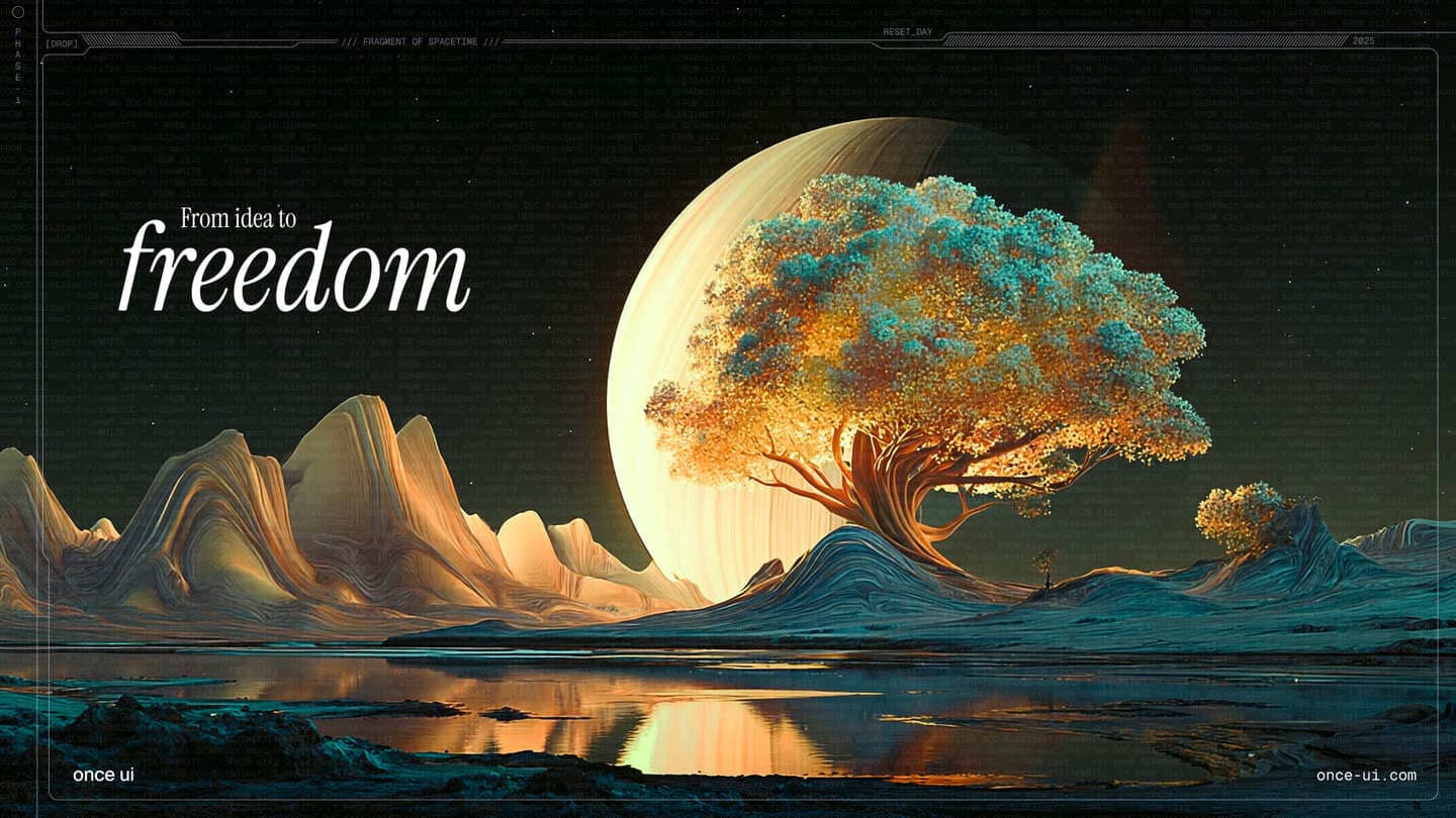 Once UI: The open-source stack for indie creators