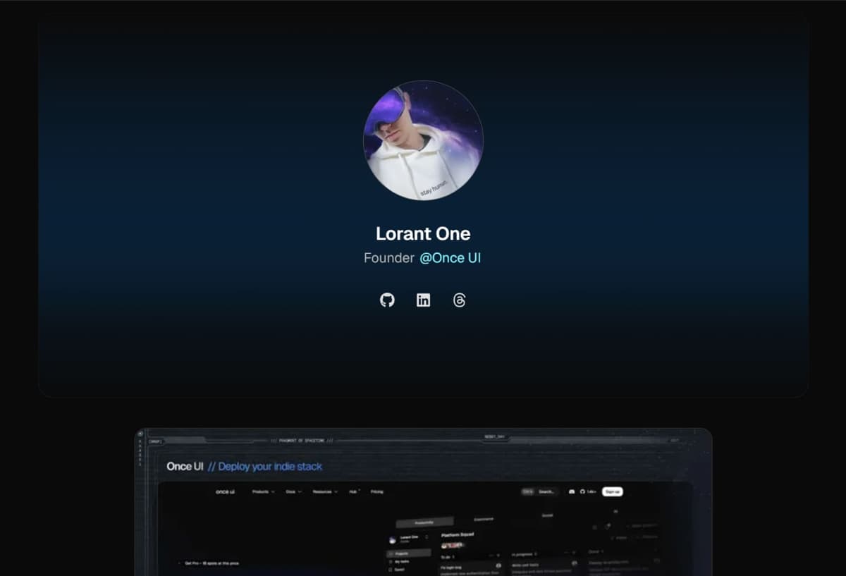 Magic Bio – Once UI