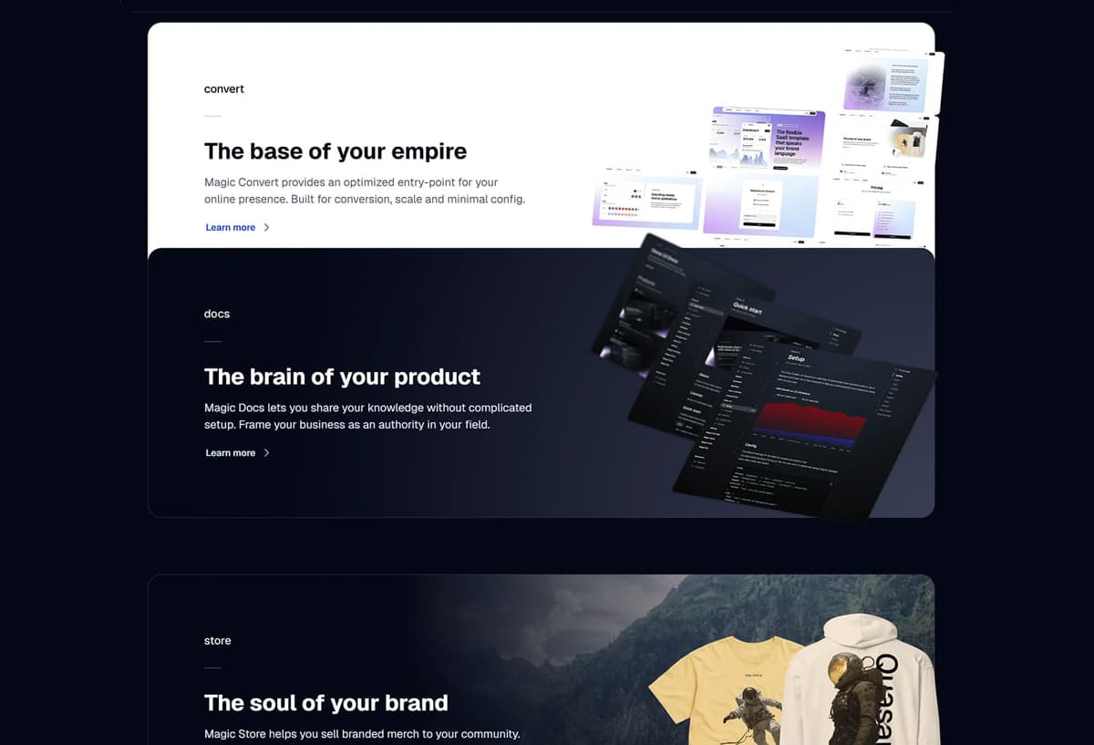 Products – Once UI