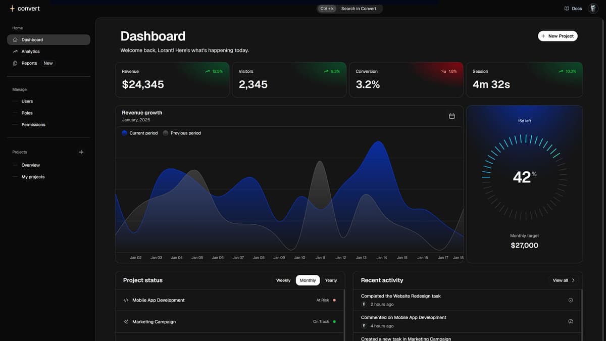 Once UI: The open-source design system for indie creators