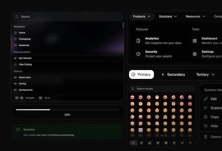 Once Ui The Open Source Design System For Indie Creators