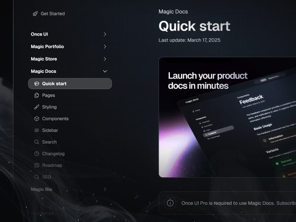 Once UI Core – Once UI