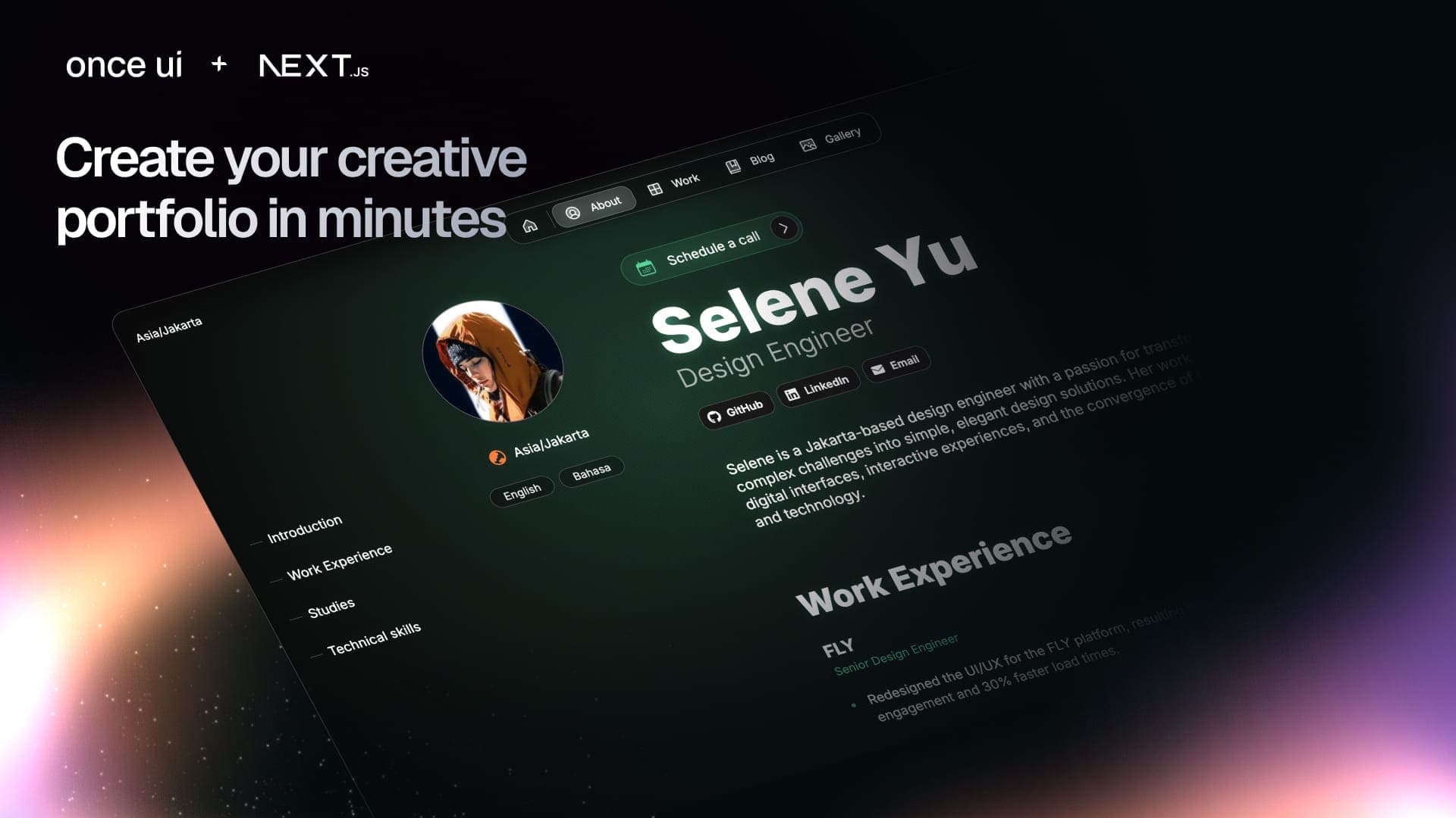 Magic Portfolio – Once UI