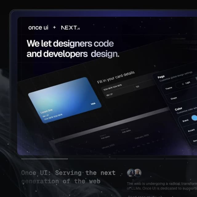 Magic Portfolio – Once UI