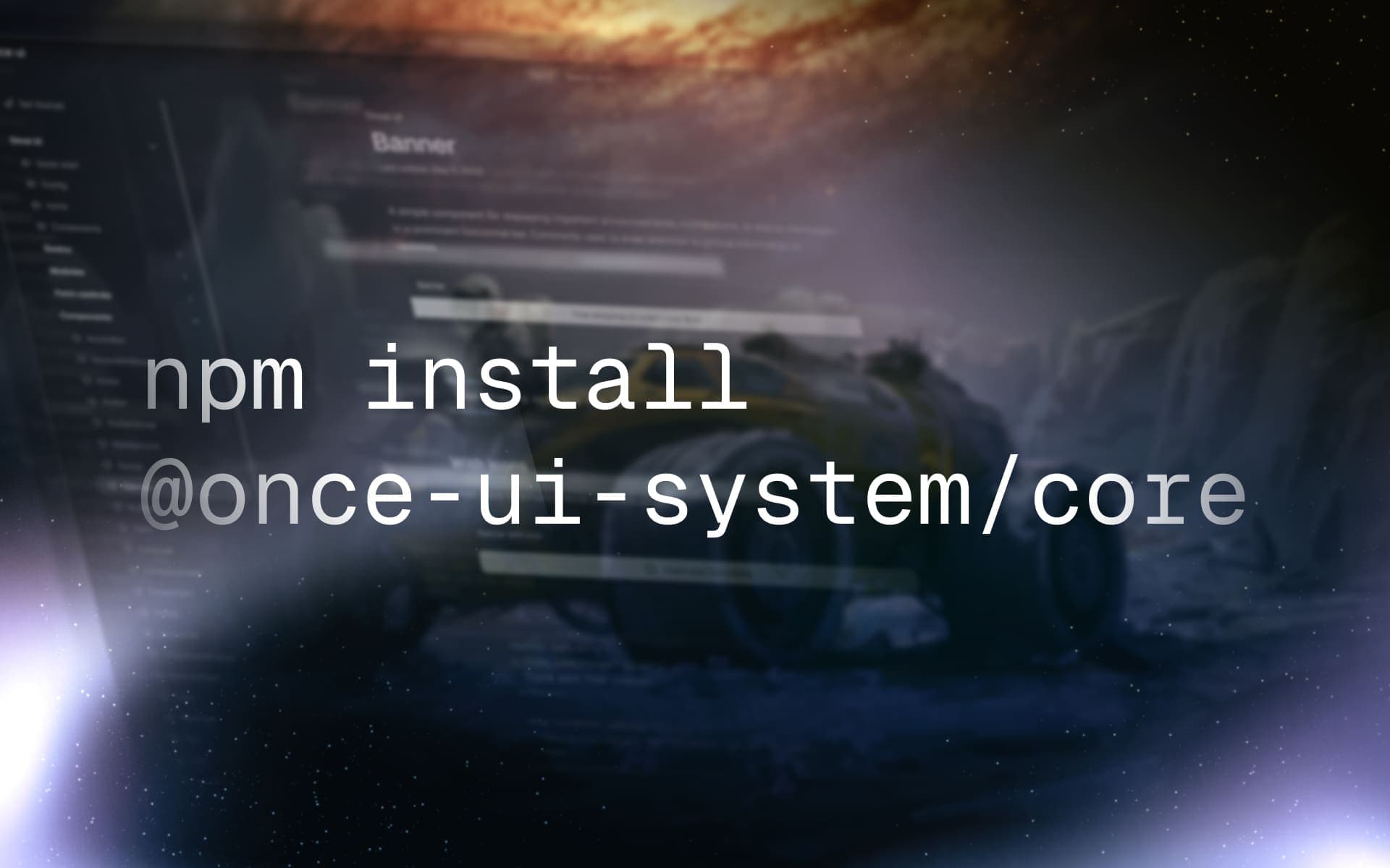 Once UI Core – Once UI