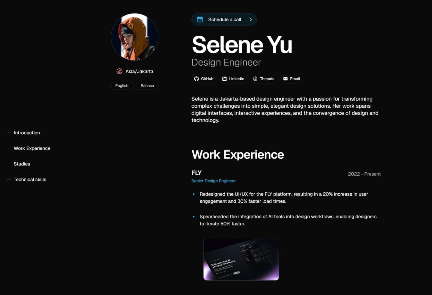 Magic Portfolio – Once UI