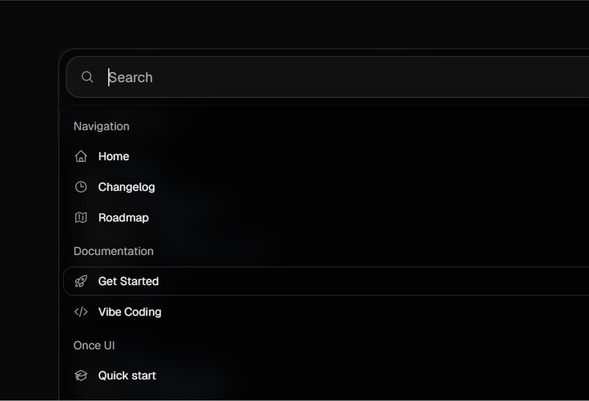 Once UI Core – Once UI