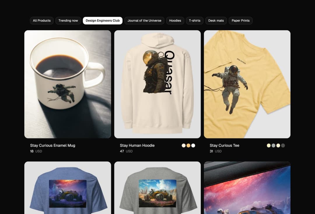 Magic Store – Once UI